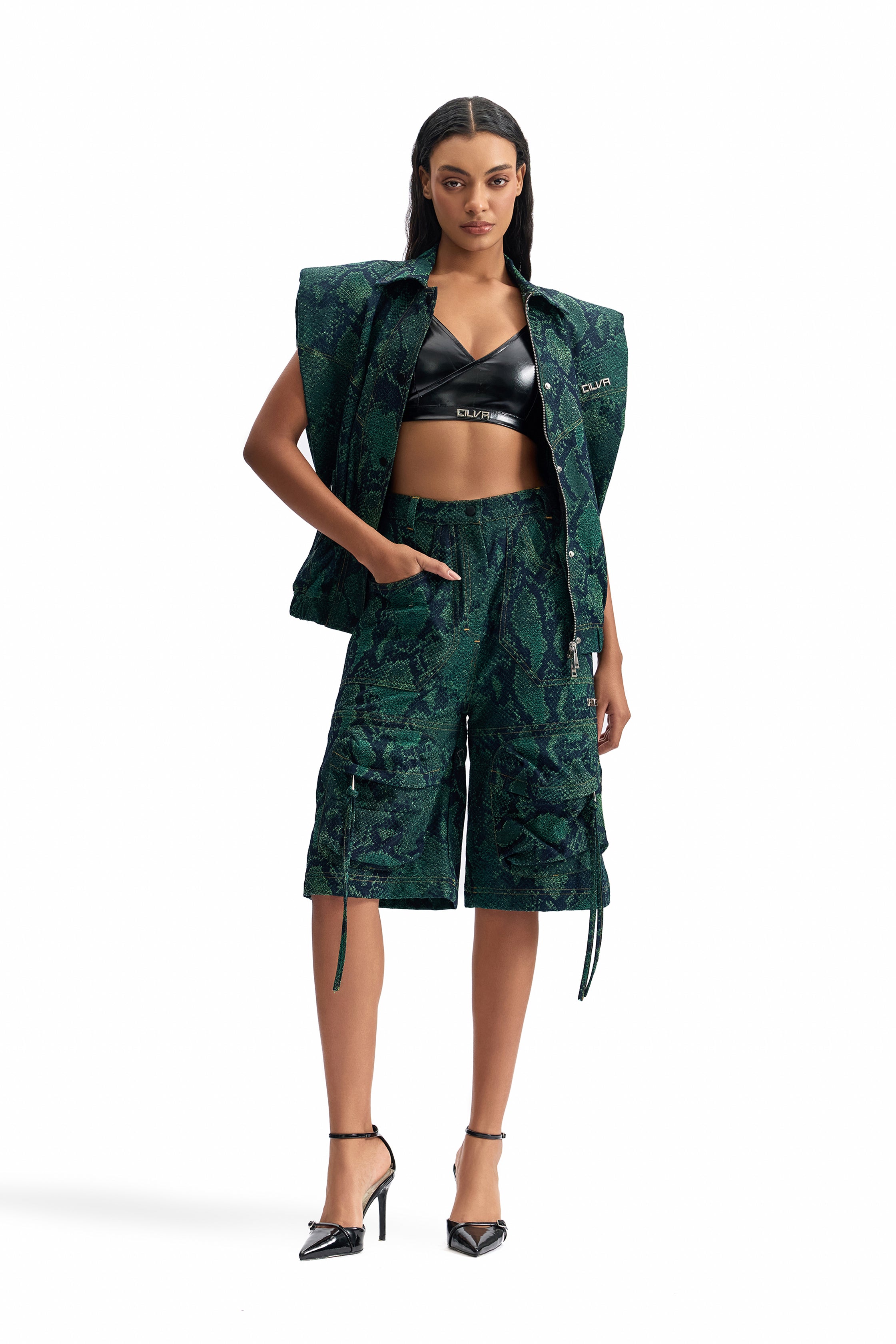 Tactical Serpent Jorts – Cilvr Studio